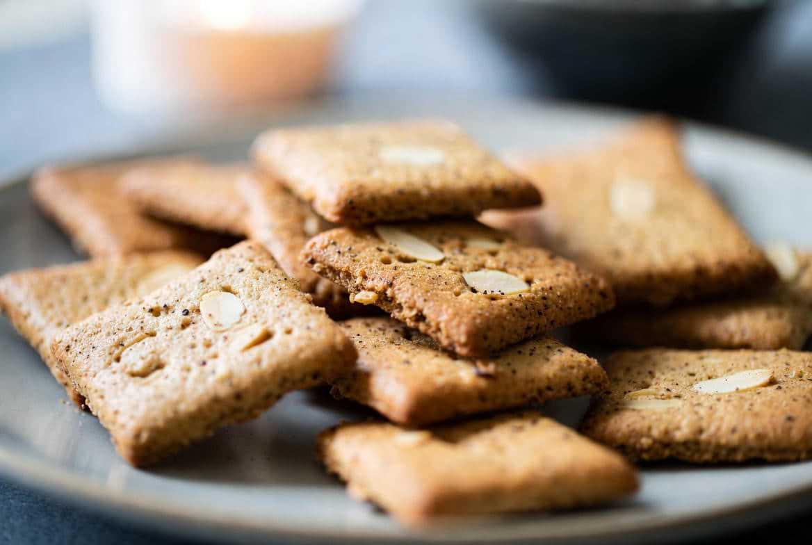 Crackers aux amandes - Recette rapide | Cuisine Express